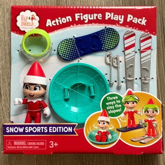 Toys | The Elf On The Shelf Snow Sports Edition Action Figure Play Pack ...